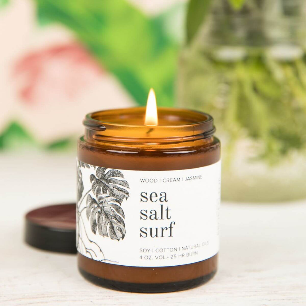 Sea Salt Surf Scented Soy Candle| Broken Top Candles — Hygge Box
