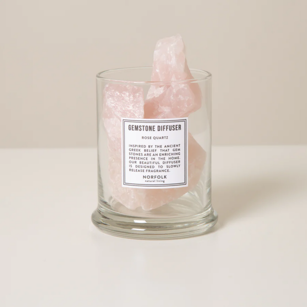 Rose Quartz Gemstone Diffuser — Hygge Box