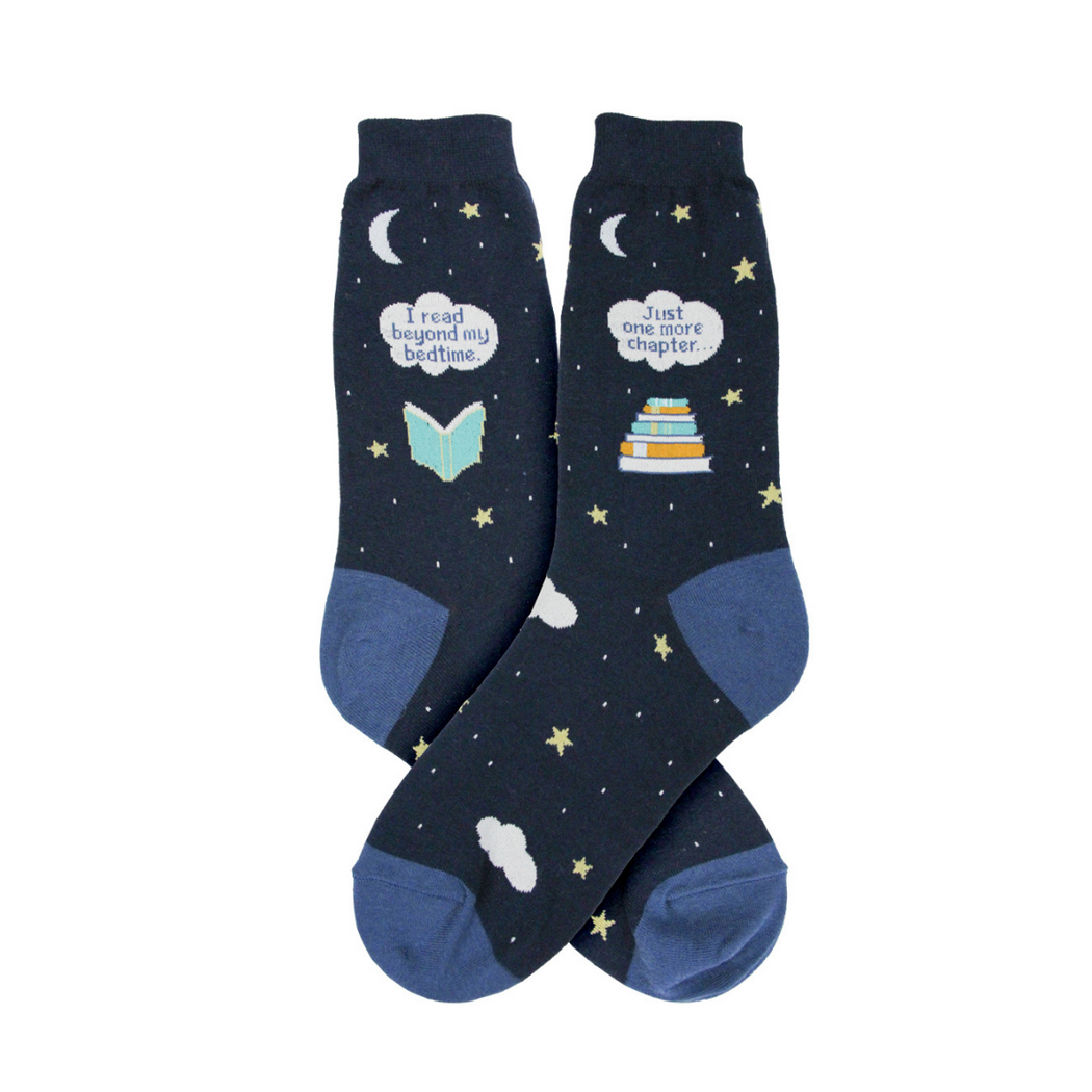 Just One More Chapter - Cozy Reading Women's Socks | Shop Hygge Box